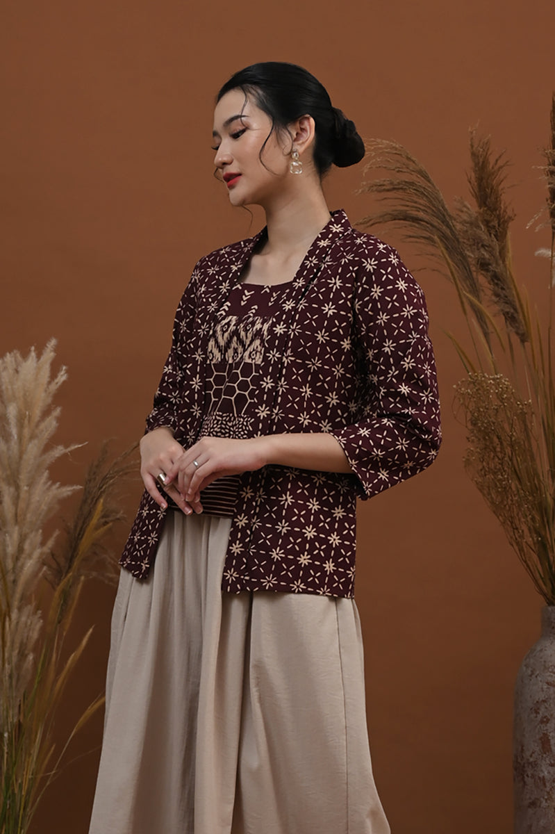 Kebaya Garut Purple Long T3042 – Nonarara